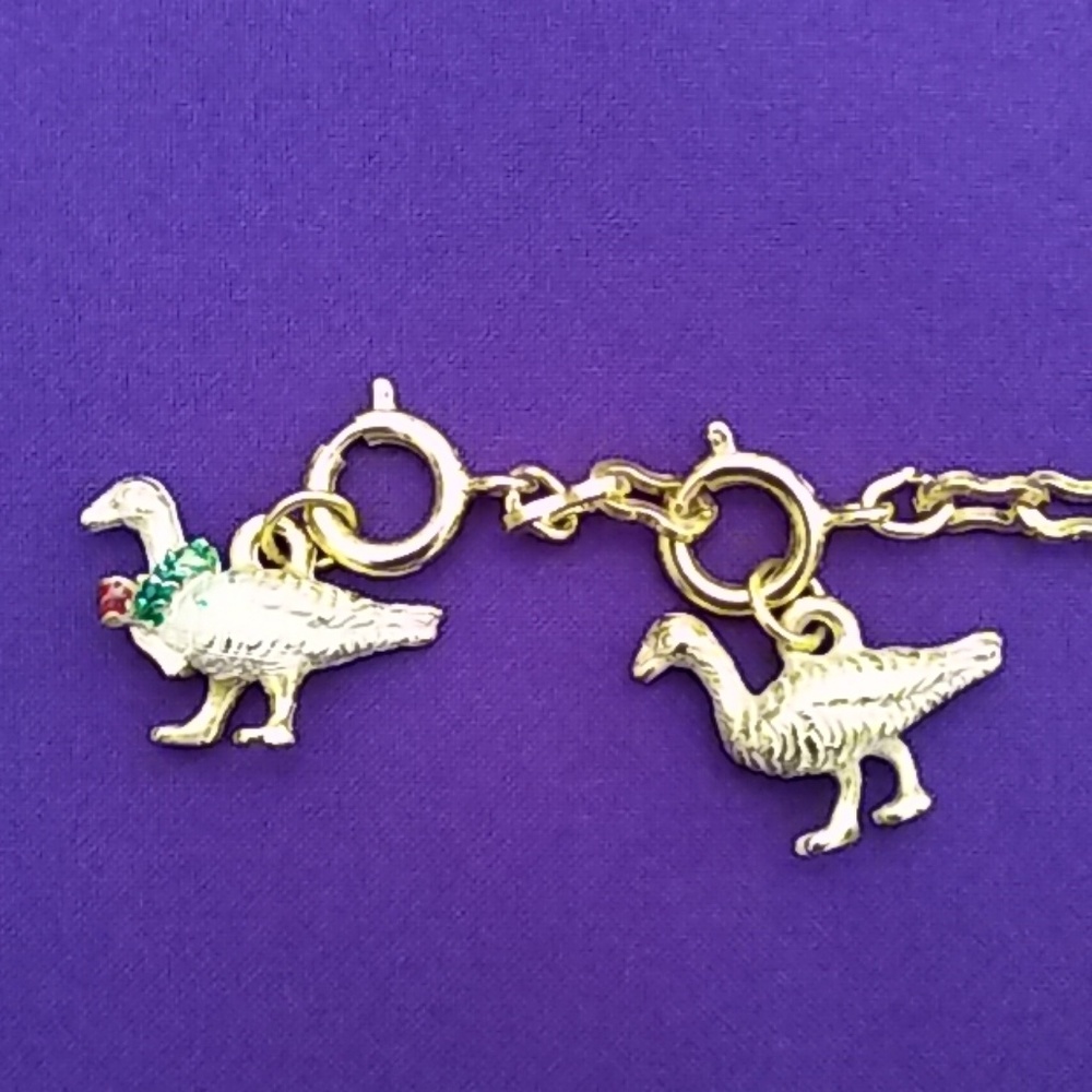 Joan Rivers Noah's Ark Geese Charms #0026 - Gem
